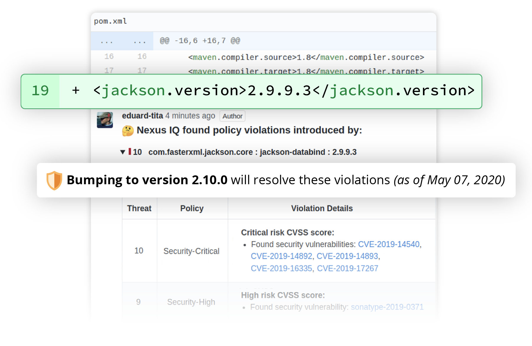Nexus Lifecycle - OSS Vulnerability & Dependency Management | Sonatype